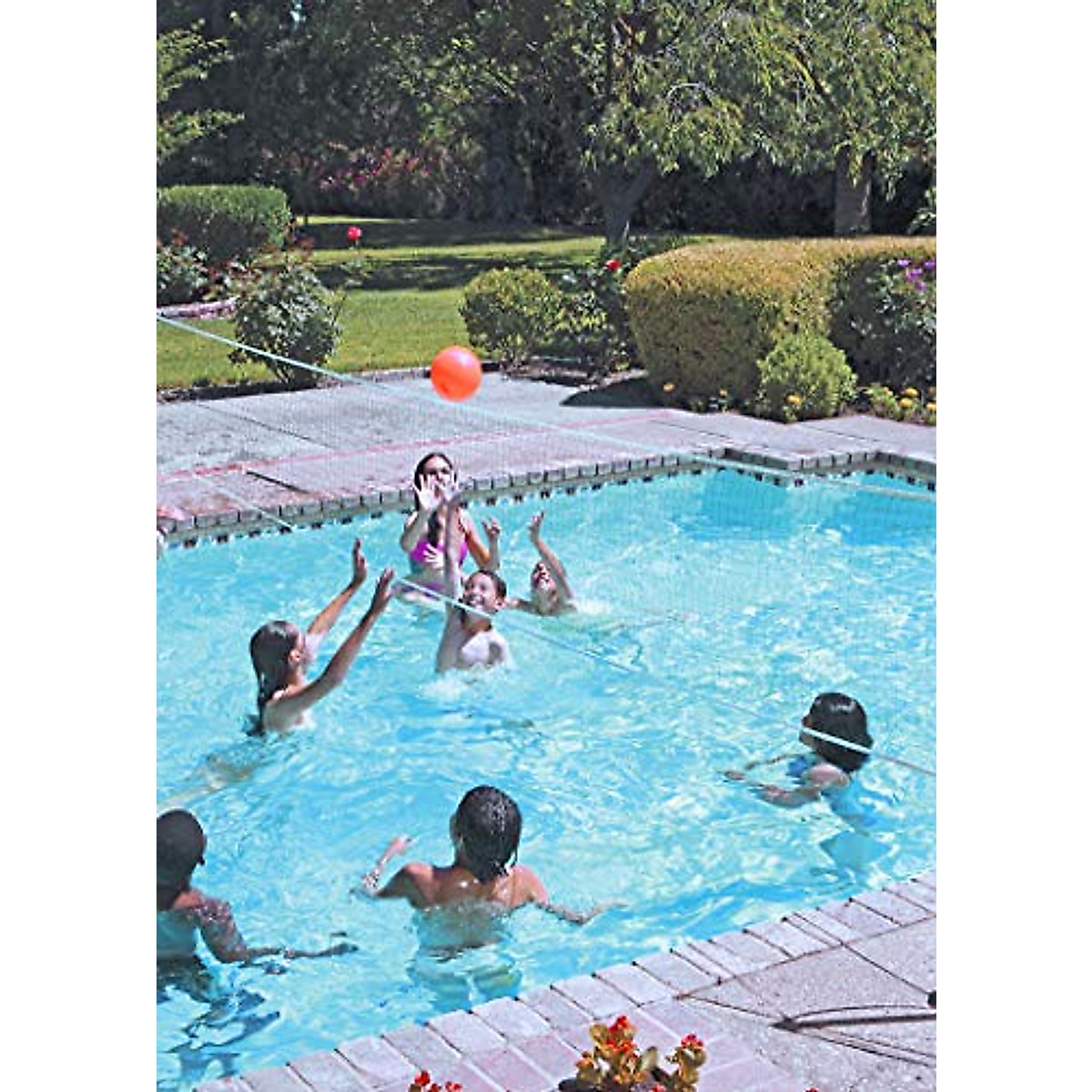 Poolmaster Pro Rebounder Swimming Pool Basketball and Volleyball Game Combo, In-Ground Pool