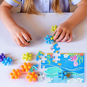 Juvale 48 Sheets Blank Puzzles to Draw On Bulk – 6x8 inch Make Your Own Jigsaw Puzzle for Kids Crafts Projects (28 Pieces Each)