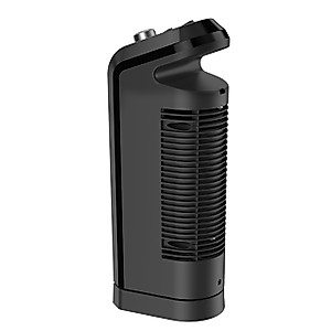 Lasko Oscillating Ceramic Space Heater for Home with Overheat Protection, Thermostat, and 3 Speeds, 15.7 Inches, Black, 1500W, CT16450