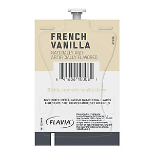Alterra French Vanilla Coffee Flavia Freshpack, Light Roast, 100/Carton (MDRA183)