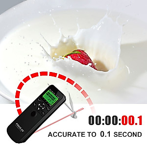 PHOLSY O6 for Olympus Remote Shutter Wireless Timer Remote with LCD and HDR for Olympus OMD EM1, EM5 II, EM10 II, Pen-F, EPL8, EPL7, EPL6, EPL5, EPL3, EPL2, EP5, E600 Replace Olympus RM-UC1