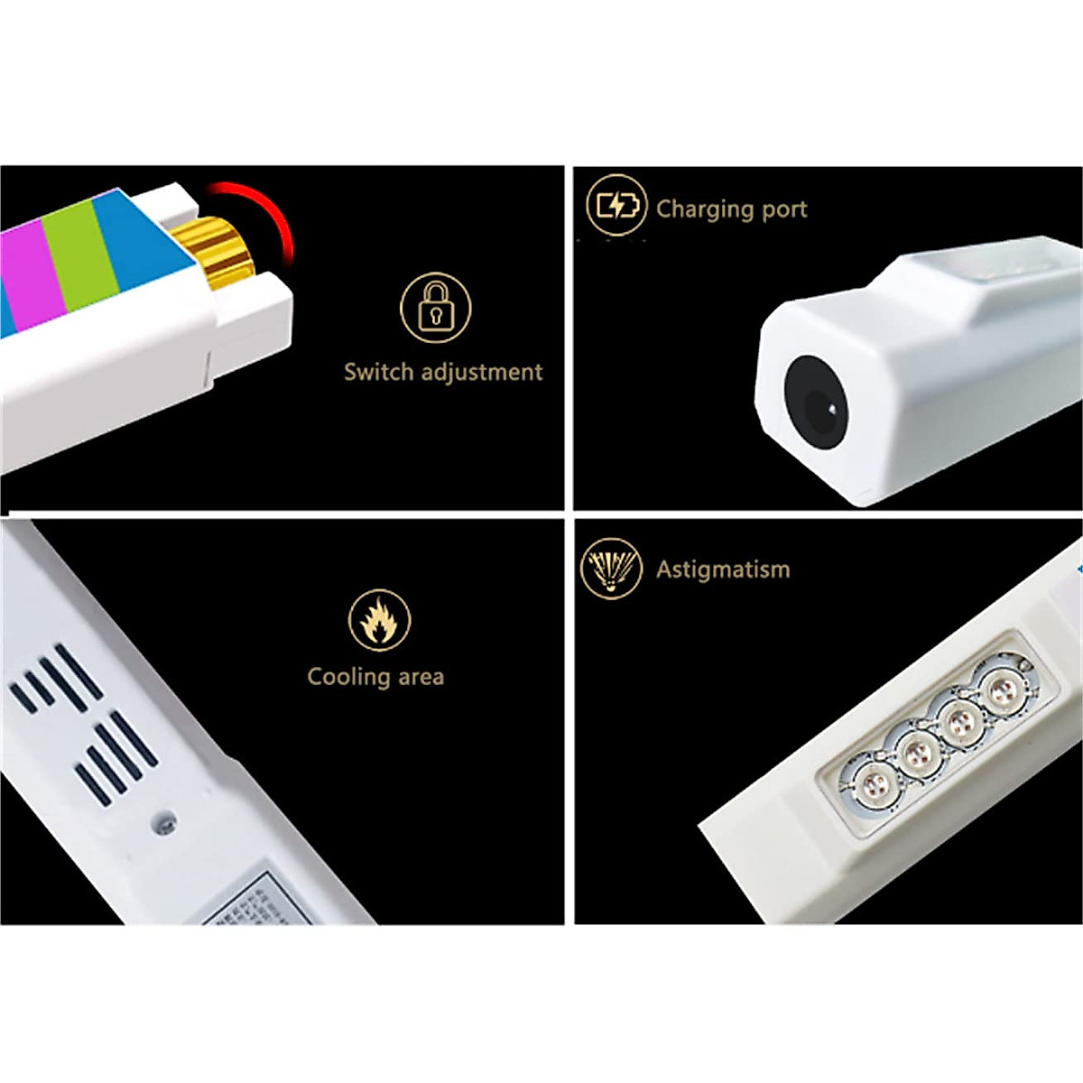 KTTR Hand-Held Infrared Vein Finder Viewer, Vein Locator Detector, Portable Vascular Display Instrument for Nurses, Caregivers or Children