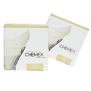 Chemex Bonded Filter - Square - 100 ct - 2 Pack - Exclusive Packaging