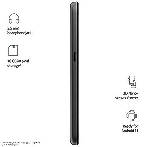 Nokia 1.3 Fully Unlocked Smartphone with 5.7" HD+ Screen, AI-Powered 8 MP Camera and Android 10 Go Edition, Charcoal, 2020 (AT&T/T-Mobile/Cricket/Tracfone/Simple Mobile)