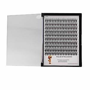 Bodermincer 20D 8-20mm To Choose 8-10-12-14mm MIX/14-16-18-20mm MIX rofessional Makeup Individual Cluster Eyelashes Grafting Fake False Eyelashes Eyelash Extension Individual Eyelash Bunche (20D-14mm)