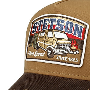 Stetson by The Campfire Trucker Cap Men Brown One Size