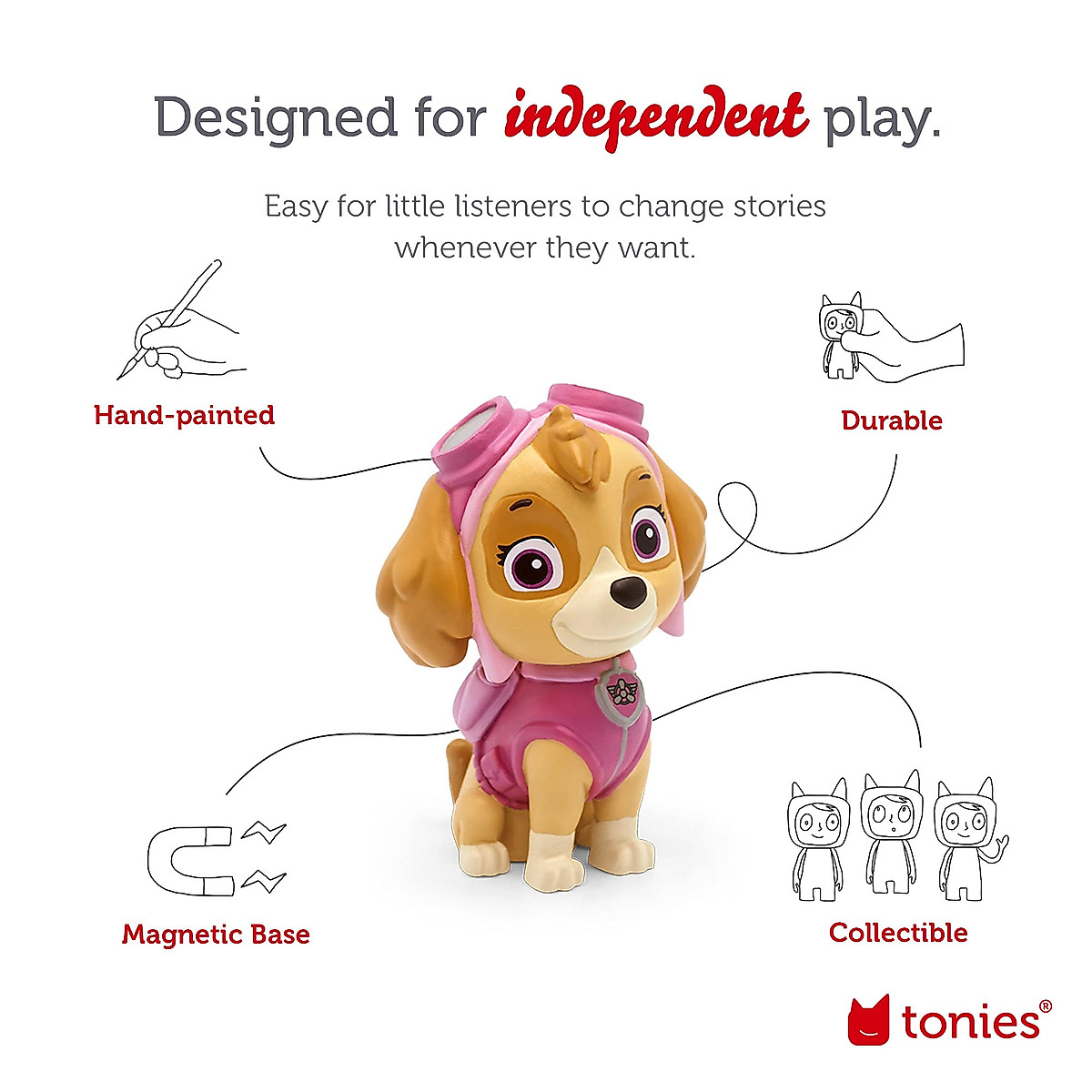 Tonies Skye Audio Play Character from Paw Patrol