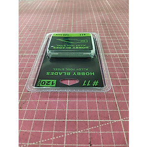 Headley Tools #11 Hobby Knife Blades(Pack of 120),Art Blades Cutting Tool with Storage Case for Craft, Hobby, Scrapbooking, Stencil