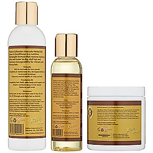 Pydana Collection Moisture LOC Kit | Intensive Moisturizer | Curl Definer | Scalp Treatment For Normal To Light Thinning | Natural Hair Products For Women With Vitamin E | 3 Piece Kit