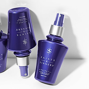 Saints & Sinners Velvet Divine Leave-In Moisturizing Conditioner Hair Detangler Spray for ALL TYPES. Helps Dry Dull Frizzy Coarse Tangled Thermally Environmentally Damaged