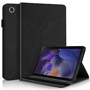Tablet PC Case Compatible With Samsung Galaxy Tab A8 10.5-Inch 2021 (SM-X200/X205/X207) PU Leather Case Flip Wallet Protective Cover Tree Of Life Tablet Case Card Slot Tablet PC Cover Protective Cover