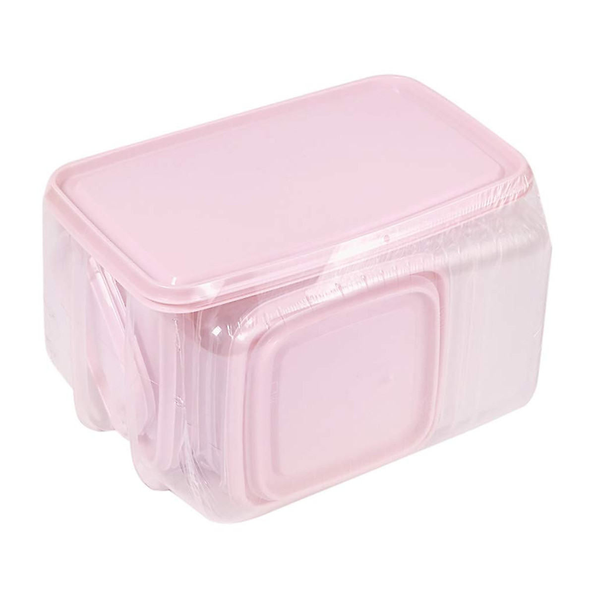 Toxz Refrigerator Sealed Crisper Storage Box 1-2L,Kitchen Finishing Storage Tank,1 Set of 17 Pieces,Be Used in Microwave Ovens/Dishwasher,PP Food Grade Plastic