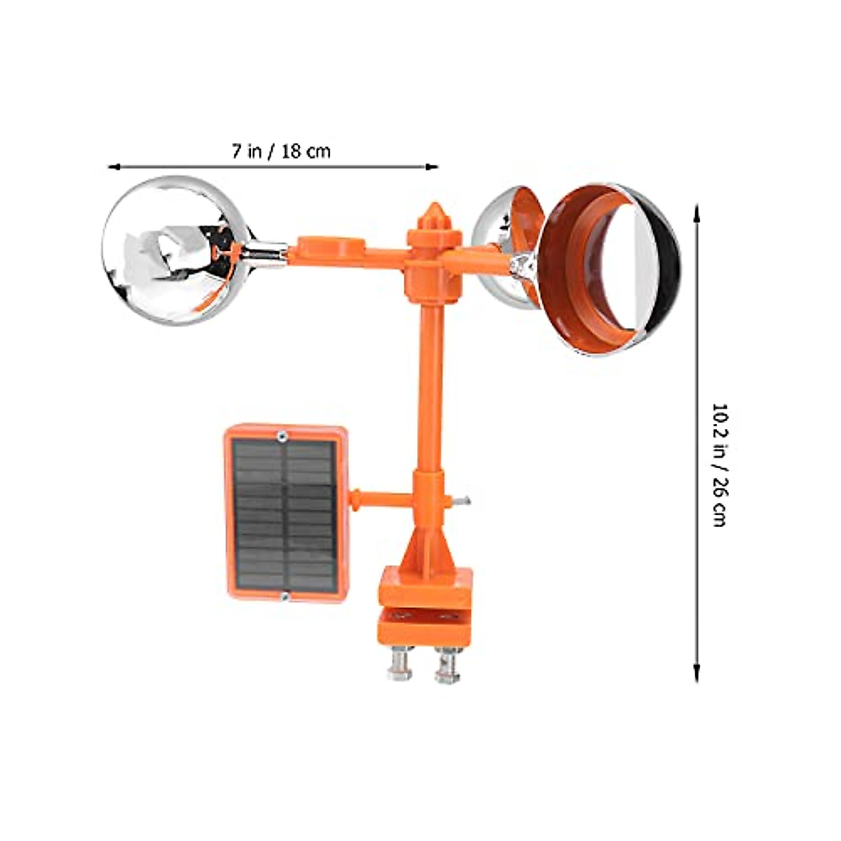 Yardwe Solar Bird Solar Sensor Bird Outdoor Wind Powered Waterproof Farm Garden Yard Outdoor to Scare Bird Away