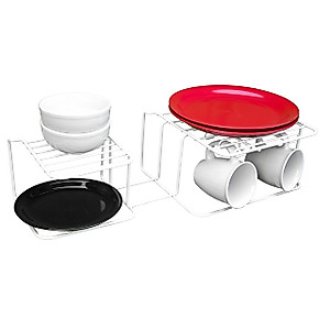 Grayline Cabinet-Door-Organizer-Shelves, White