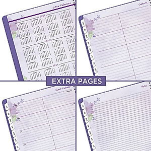 AT-A-GLANCE 2022 Weekly & Monthly Appointment Book & Planner by AT-A-GLANCE, 8-1/2" x 11", Large, Beautiful Day, Lavender (938P-905)