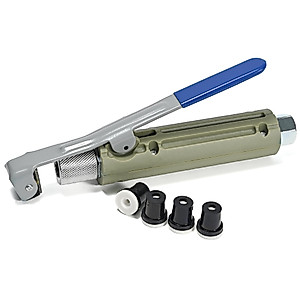 Sand Blaster Gun, Sandblasting Gun with 4X Ceramic Tip Abrasive Sandblaster Gun Kit with Nozzles (2/2.5/3/3.5mm) to Deburr Remove Rust Paint Stain