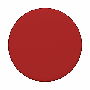 Simple Solid Color Chic Matte Red Design PopSockets Swappable PopGrip ...