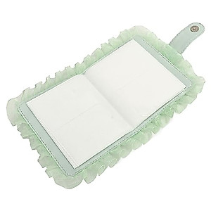 Camera Picture Album, High Transparency 64 Pockets Light Buckle Design Mini Film Photo Album for Display (Green)