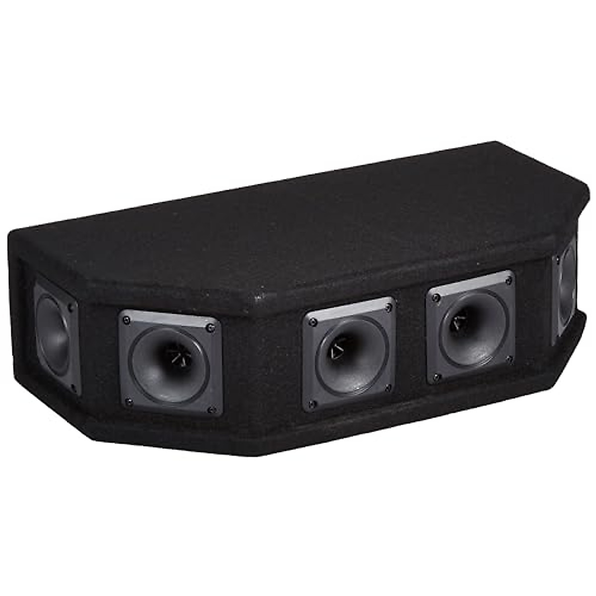 Pyle-Pro 6 Way DJ Speaker System, 300 Watt Peak Power, 150 RMS, Six 2.5 Inch Piezo Horn Tweeters, 8 Ohm Impedance, Full Range Audio Reproduction, Black Carpeted Finish