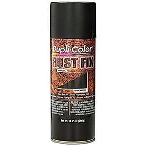 Dupli-Color ERF129 Rust Fix Rust Treatment - 10.25 oz, Black