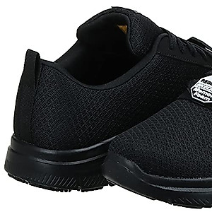 Skechers Men's Flex Advantage Bendon Work Shoe, Black, 11 Wide