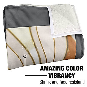 Looney Tunes Blanket, 50"x60", Squad Goals Sherpa Back Super Soft Throw