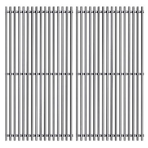 Cmanzhi 146.16197211 (2-Pack) 16 1/5” Stainless Steel Grates for Kenmore 146.10016510,146.46365610 146.16142210 146.16198211 146.46366610 146.46372610 PG-40409SOLB 146.34461410 146.16197211