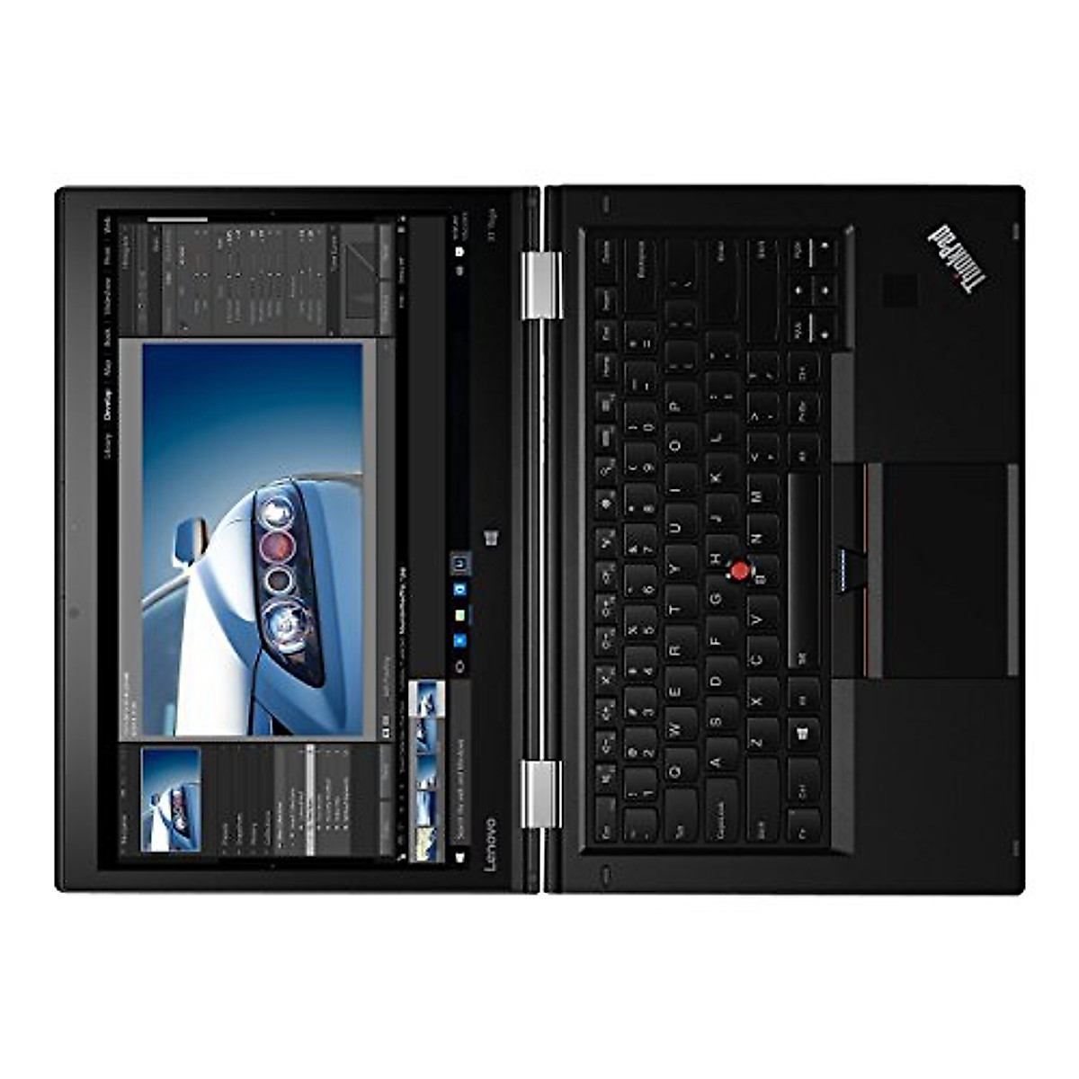 Lenovo Thinkpad X1 Yoga 2-in-1 Laptop 20FQ000RUS (14" Display, i5-6200U 2.3GHz, 8GB RAM, 256GB SSD, Backlit Keyboard, Bluetooth, Windows 10 Pro 64),Black