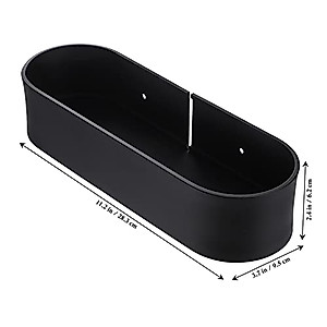 GARVALON 1pc Wall Shelf Wall Mounted Shelves Storage Wall Shelves Shelf for Corner Punch-Free Rack Storage Rack Bathroom Rack Sundries Holder Wall-Mounted Bathroom Rack Bathroom Shelf Ledge