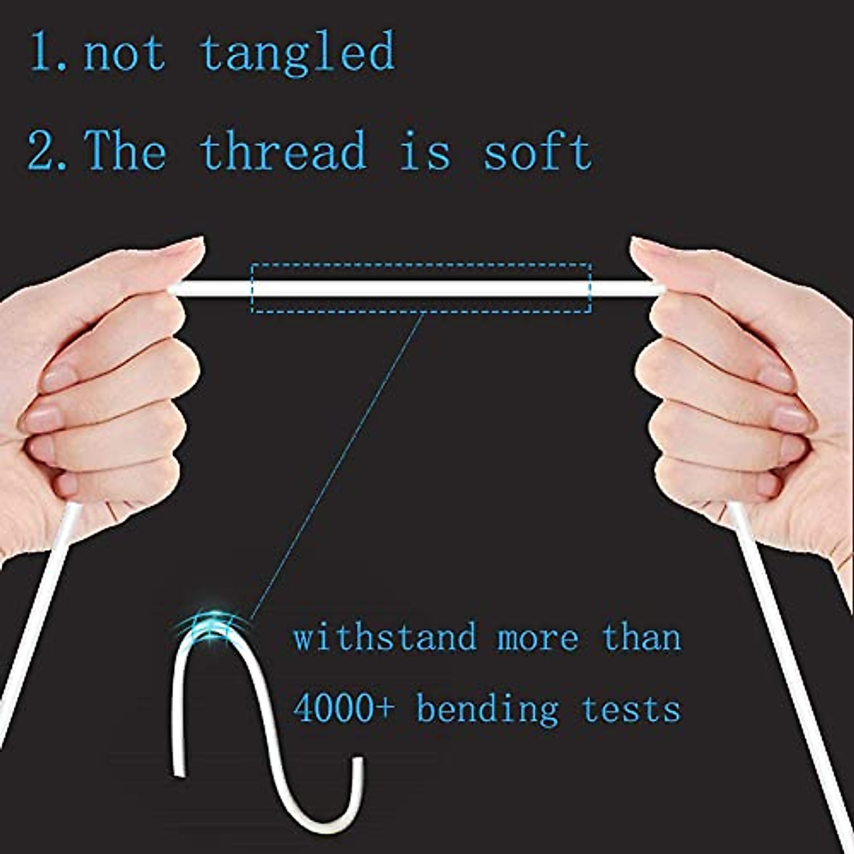 Legs Hair Remover Charger Cord for Flawless Legs Charger Cord Replacement - 5V Removal Charger Cable fit Finishing Touch Flawless Legs Shaver Charging Cord - Power Cord for Flawless Trimmer plug