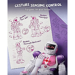 Ruko 6088 Smart Blue Robot and 6088 Smart Pink Robot