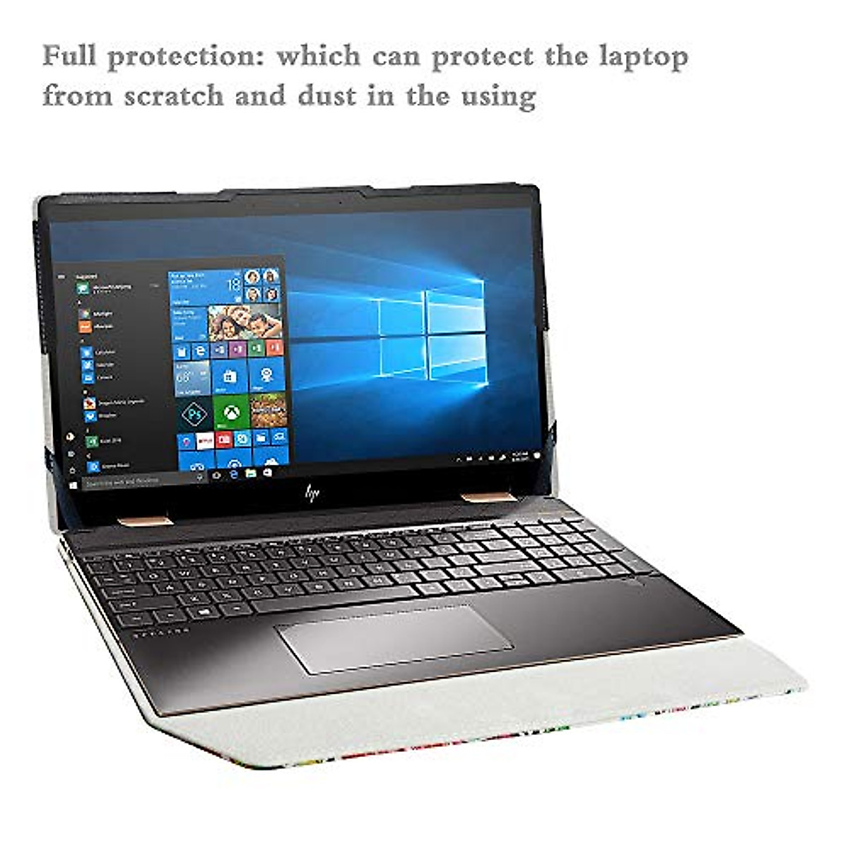 Alapmk Protective Cover Case for 15.6" HP Spectre x360 15-ebXXXX 15-EB0053DX 15-EB0043DX Series Laptop[Note:Not fit Spectre x360 15-blXXXX 15-chXXXX 15-dfXXXX 15-apXXX],Love Tree