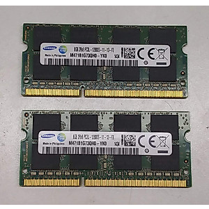 Samsung RAM Memory Upgrade DDR3 PC3 12800, 1600MHz, 204 PIN, SODIMM for 2012 Apple MacBook Pro's, 2012 iMac's, and 2011/2012 Mac Mini's (16GB Kit (2 x 8GB))