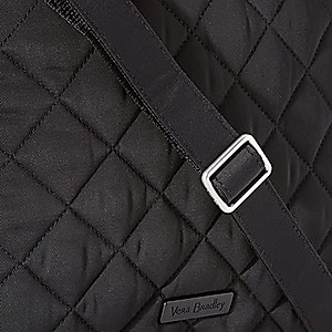 Vera Bradley Women's Performance Twill Multi-Strap Shoulder Satchel Purse, Black, One Size