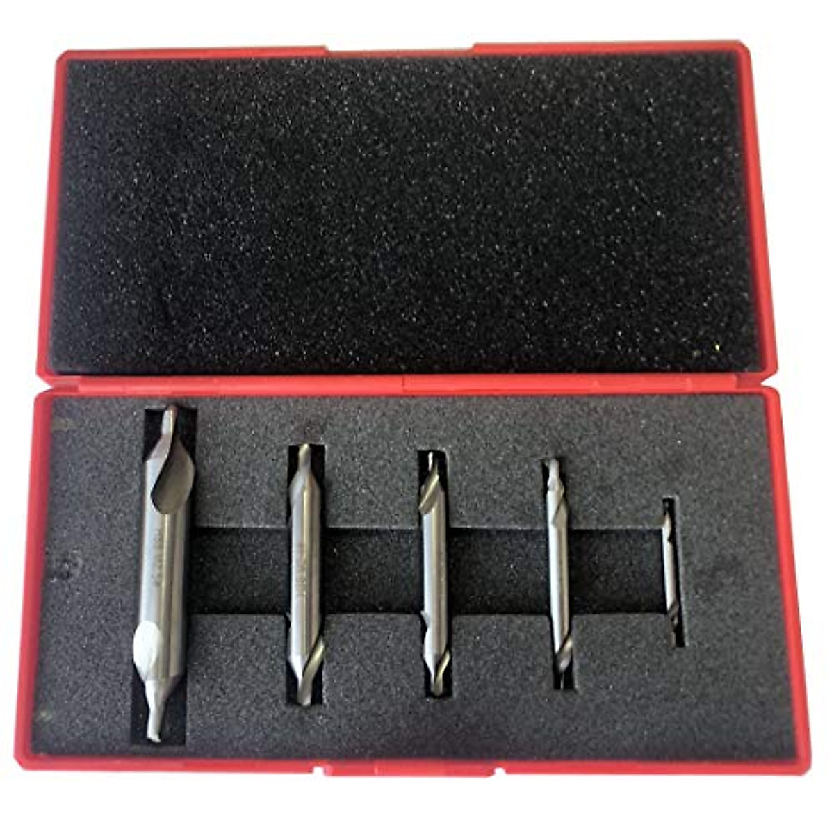 5PC M2HSS Combined Center Drills Countersinks 60 Degree Angle Bit Set
