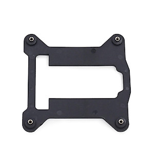 GENNEL Plastic CPU Backplate, Heatsink Holder Radiator Base Insulation Bracket for Intel LGA 1150 1151 1155 1156