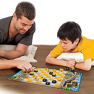 MasterPieces Family Game - Caterpillar Checkers - Officially Licensed Board Game for Kids & Adults 13" x 21"