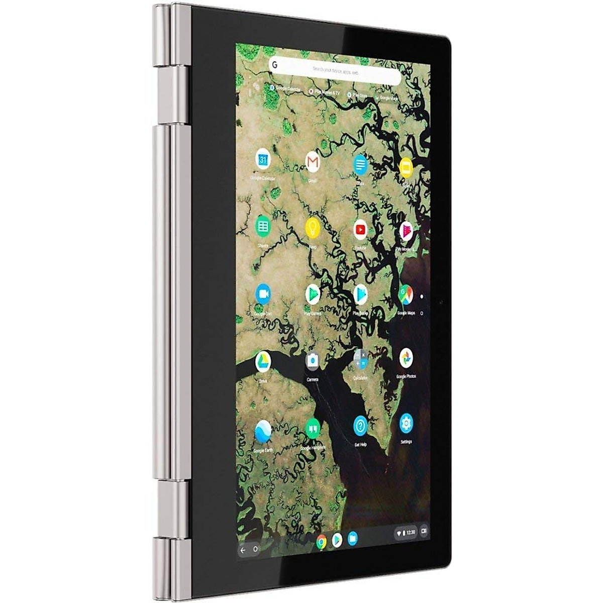 Lenovo Chromebook C340 2-in-1 Convertible Laptop, 11.6" HD Touchscreen, Intel Celeron N4000, 4GB DDR4 RAM, 160GB Space(32GB eMMC+128GB card), WiFi, Bluetooth, Webcam, USB TYPE-C, Chrome OS,Gray JVQ MP