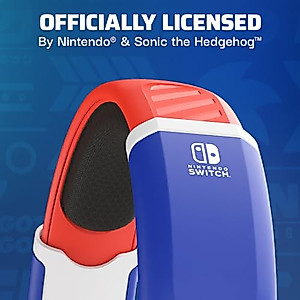 PDP REALMz Wired Gaming Headset for Nintendo Switch/Lite/OLED, 3.5mm Headphones Audio Jack for Tablets/PC/Console/Laptop, Officially Licensed SEGA Sonic Superstars: Sonic Go Fast