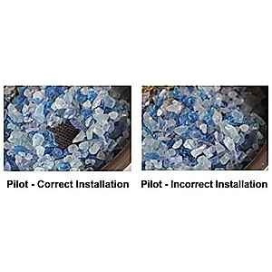 High-Capacity Automatic Outdoor Fire Feature Control System - Electronic Flame Control Ignition Module - Natural Gas or Propane - Igniter for Fire Pits, Fire Features, Fire Bowls/Tables (500,000 BTU)