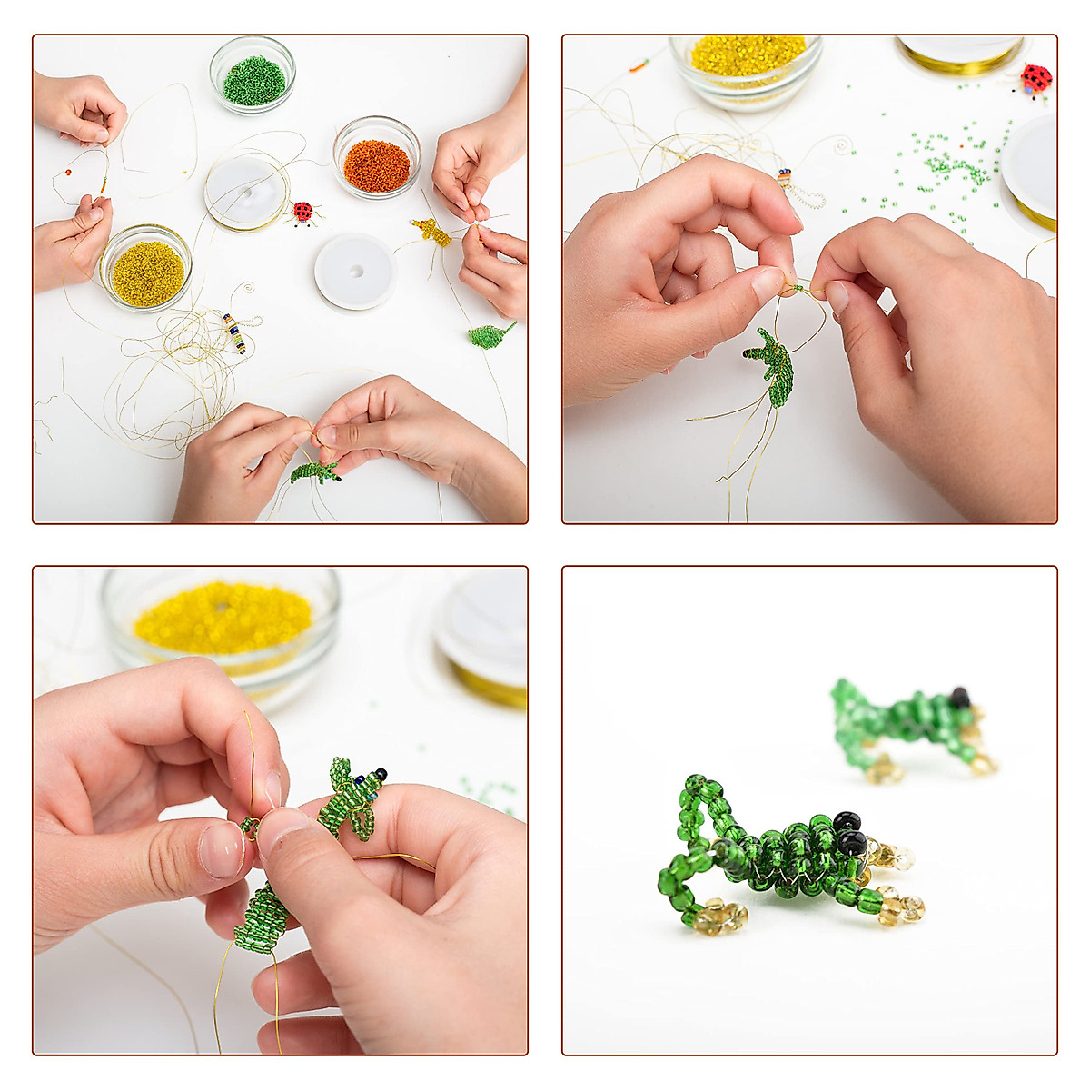 Mr. Pen- Beading Wire for Jewelry Making, 24 Gauge, 6 Rolls,19.6 Feet Each, Jewelry Wire, Wire for Jewelry Making, Beading Wire, Crafting Wire, Jewelry Making Wire, Bendable Wire