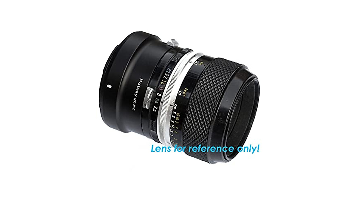 Fotasy F to Z Mount Adapter for Nikon Z Cameras | Manual Focus ...