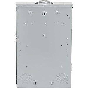 Square D - HOM2040M100PRB Homeline 100 Amp 20-Space 40-Circuit Outdoor Main Breaker Load Center (Plug-on Neutral Ready), ,