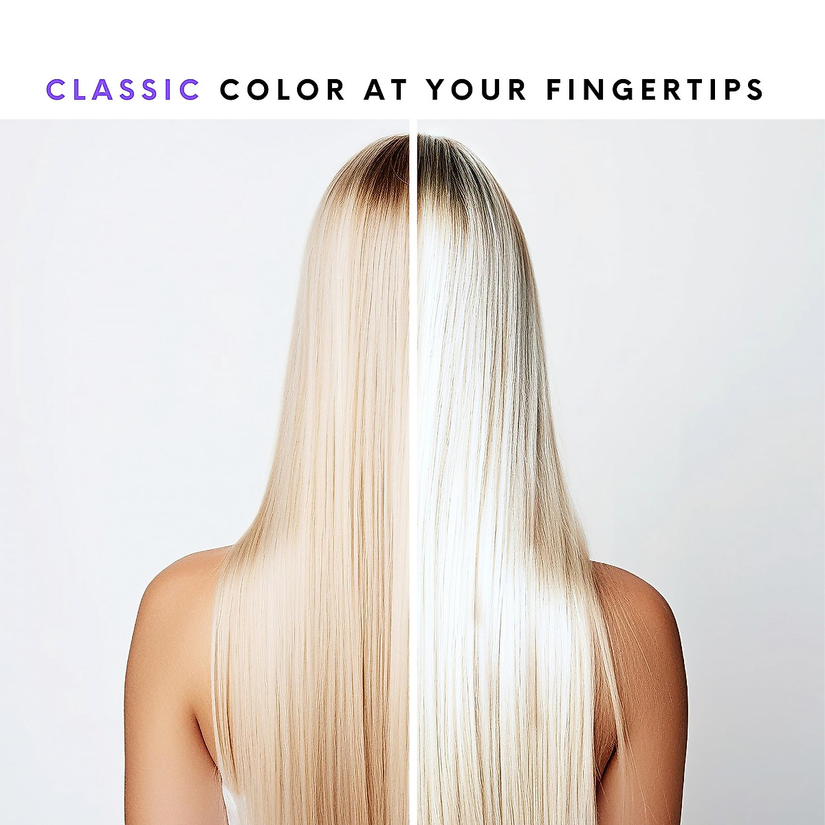 Watercolors Semi Permanent Color Depositing Shampoo. Sulfate & Paraben Free to Maintain & Enhance Hair Color 8 fl oz - VIOLET WASHE