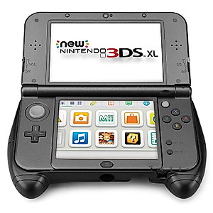 TNP New Nintendo 3DS XL Hand Grip - Protective Cover Skin Controller Grip Case Ergonomic Comfort Anti Slip Handle Console Grip with Kick-Stand for New Nintendo 3DS XL LL 2015 Model
