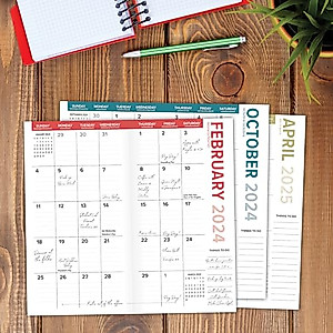 Willow Creek Press Cactus 2-Year January 2024 - December 2025 Monthly Pocket Planner (3.5" x 6.5")