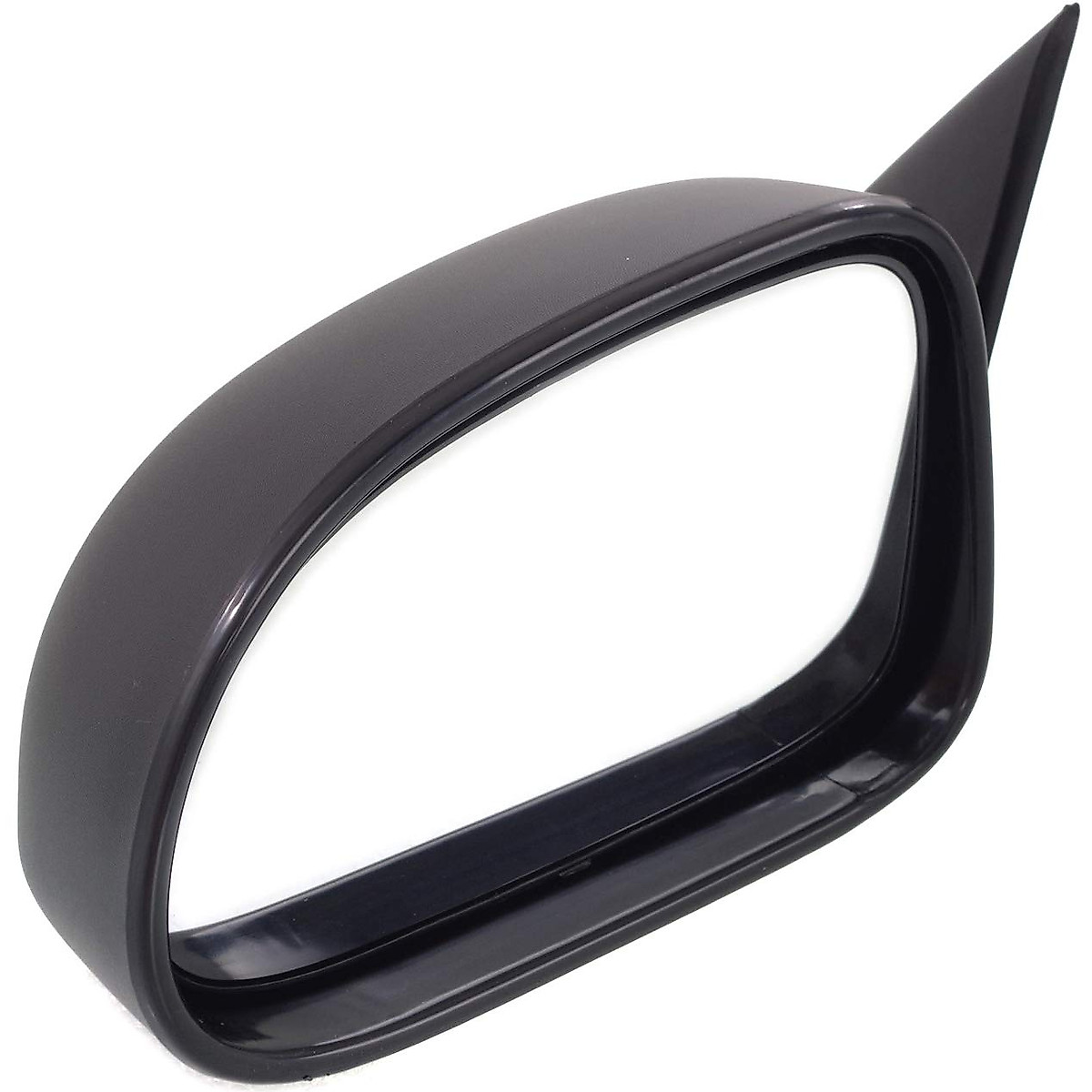 Kool-Vue Driver Side Mirror Compatible with 1997-2004 Dodge Dakota & 1998-2003 Durango Textured Black, Manual Glass, 5 x 7 in. housing - CH1320174