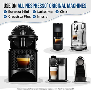 Nespresso Compatible Cleaning Pods. 5 Cleaner Capsules. Improved Coffee Flavor. For Nespresso Originaline, Use with Descaling Kit.