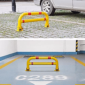 Thickened Anti-Collision Parking Barriers,Double Pole Double Lock Parking Space Lock,Manual Parking Blocker Used for Highway Pile Road Marking Parking Facilities