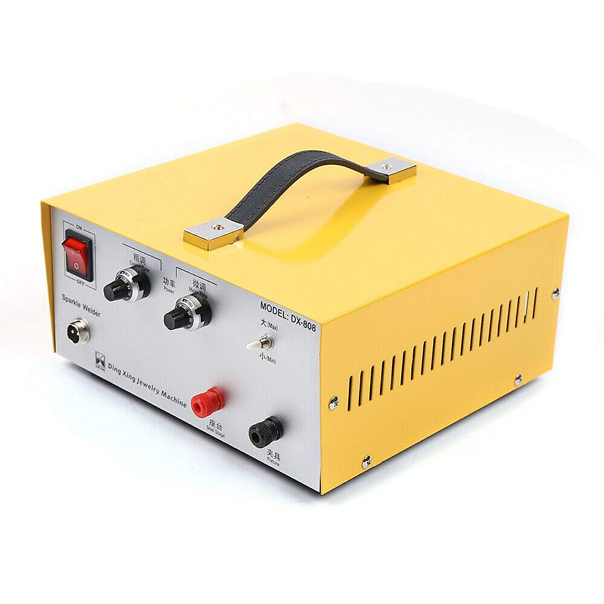 KPfaster Jewelry Spot Welding Machine, 110V 80A Spot Welder with Foot Pedal for Jewelry Gold Silver Platinum